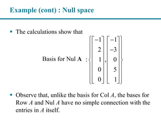 Chapter 4: Vector Spaces - Part 4/Slides By Pearson | PDF