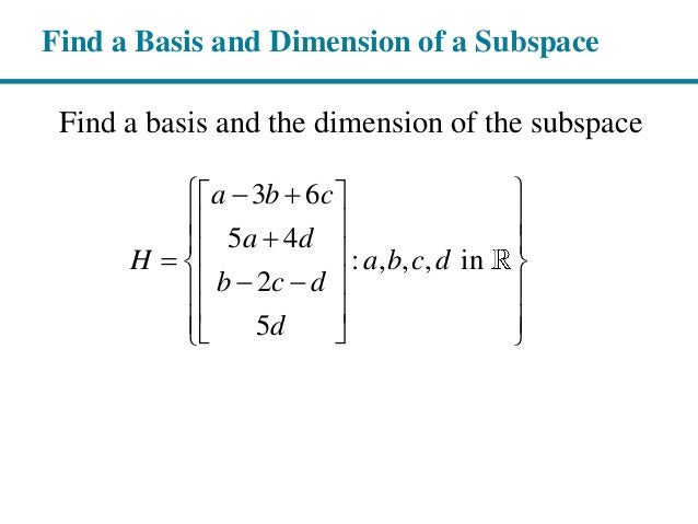 Chapter 4: Vector Spaces - Part 4/Slides By Pearson Chapter 4: Vector Spaces - Part 4/Slides By Pearson
