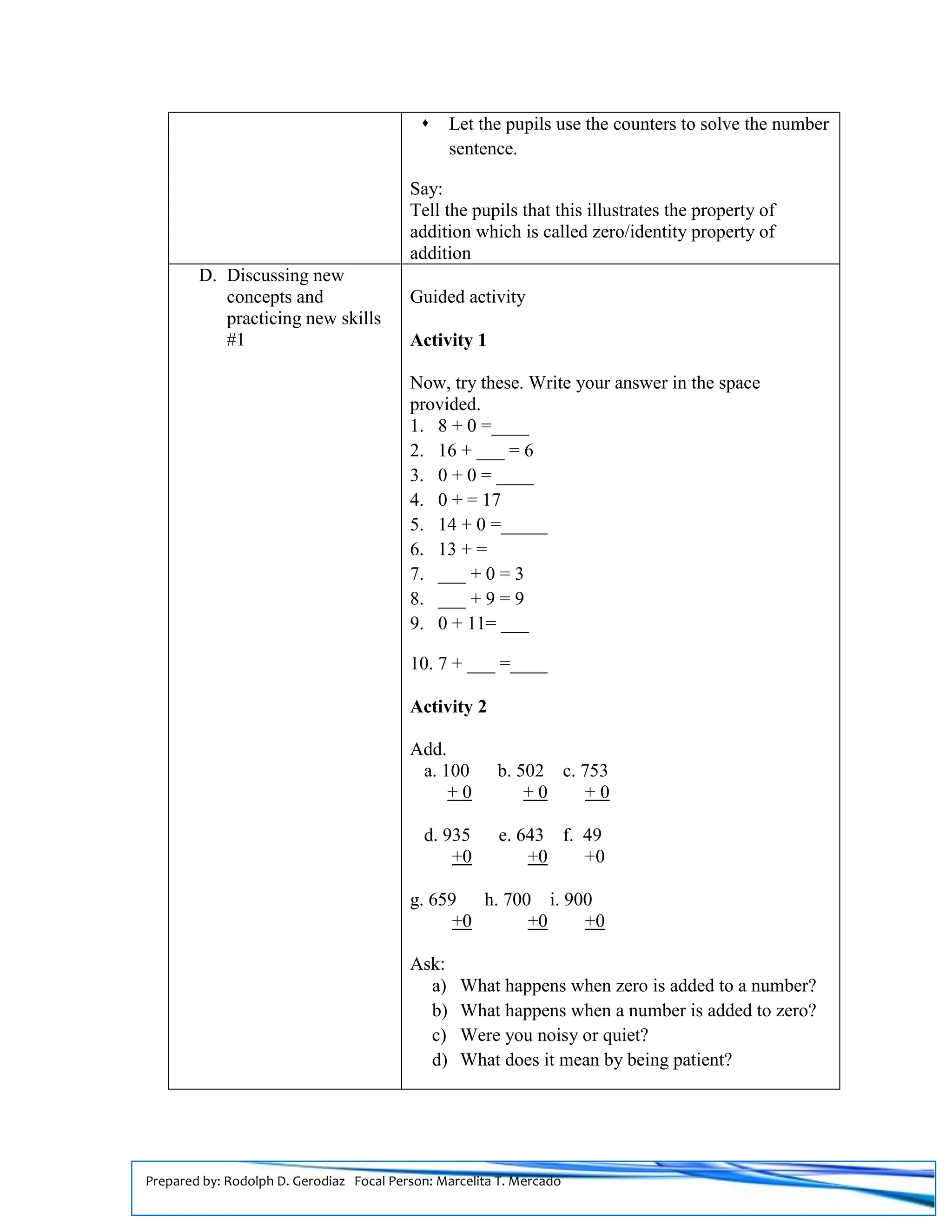 MATH2 Q1 WEEK7 DAY1.docx lesson quarter 2 plan | DOCX