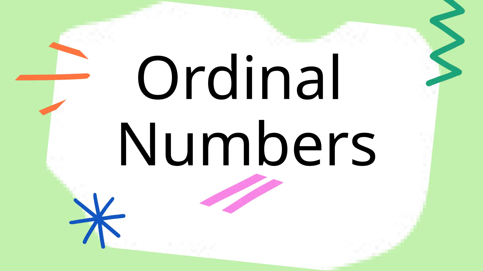 MATH GRADE 2- ORDINAL NUMBER 1ST TO 20TH | PPTX