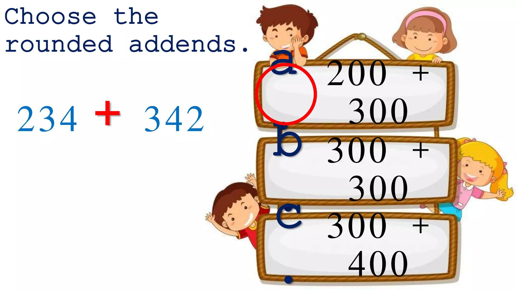 Estimating Sums (Math 3) | PPTX