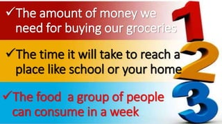 Estimating Sums (Math 3) | PPTX