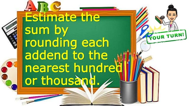 Estimating Sums (Math 3) | PPTX