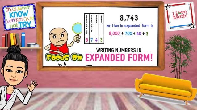 Expanded Form of Numbers (Math 3) | PPTX