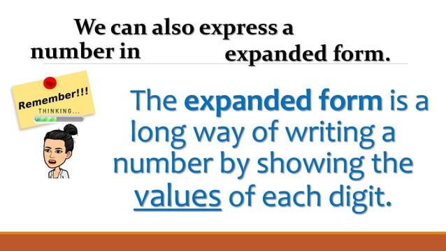 Expanded Form of Numbers (Math 3) | PPTX
