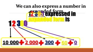 Expanded Form of Numbers (Math 3) | PPTX