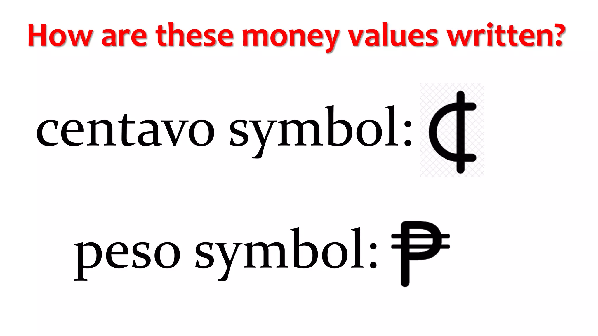 Philippine Money - Bills and Coins (Math 3) | PPTX