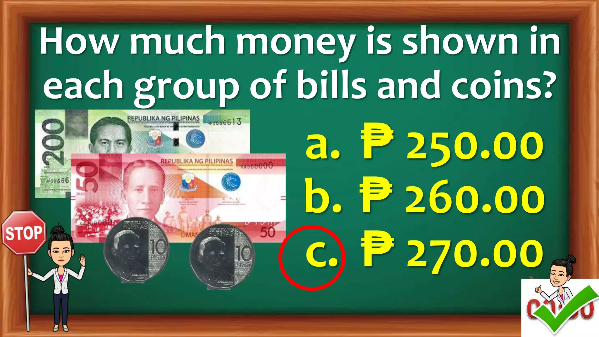 Philippine Money - Bills and Coins (Math 3) | PPTX
