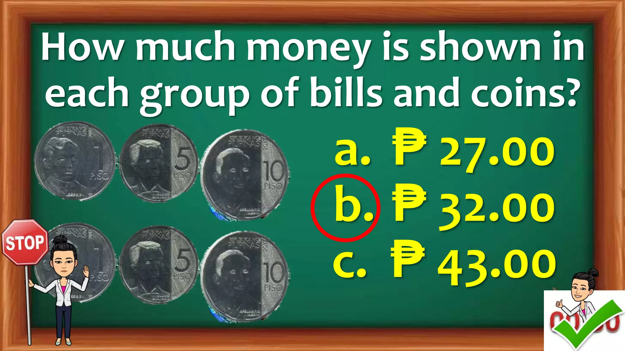 Philippine Money - Bills and Coins (Math 3) | PPTX