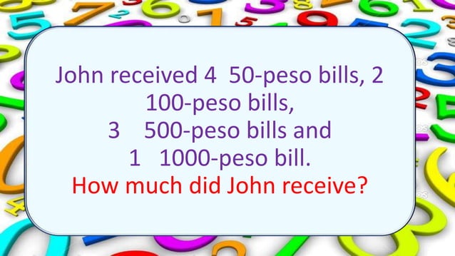 Philippine Money - Bills and Coins (Math 3) | PPTX