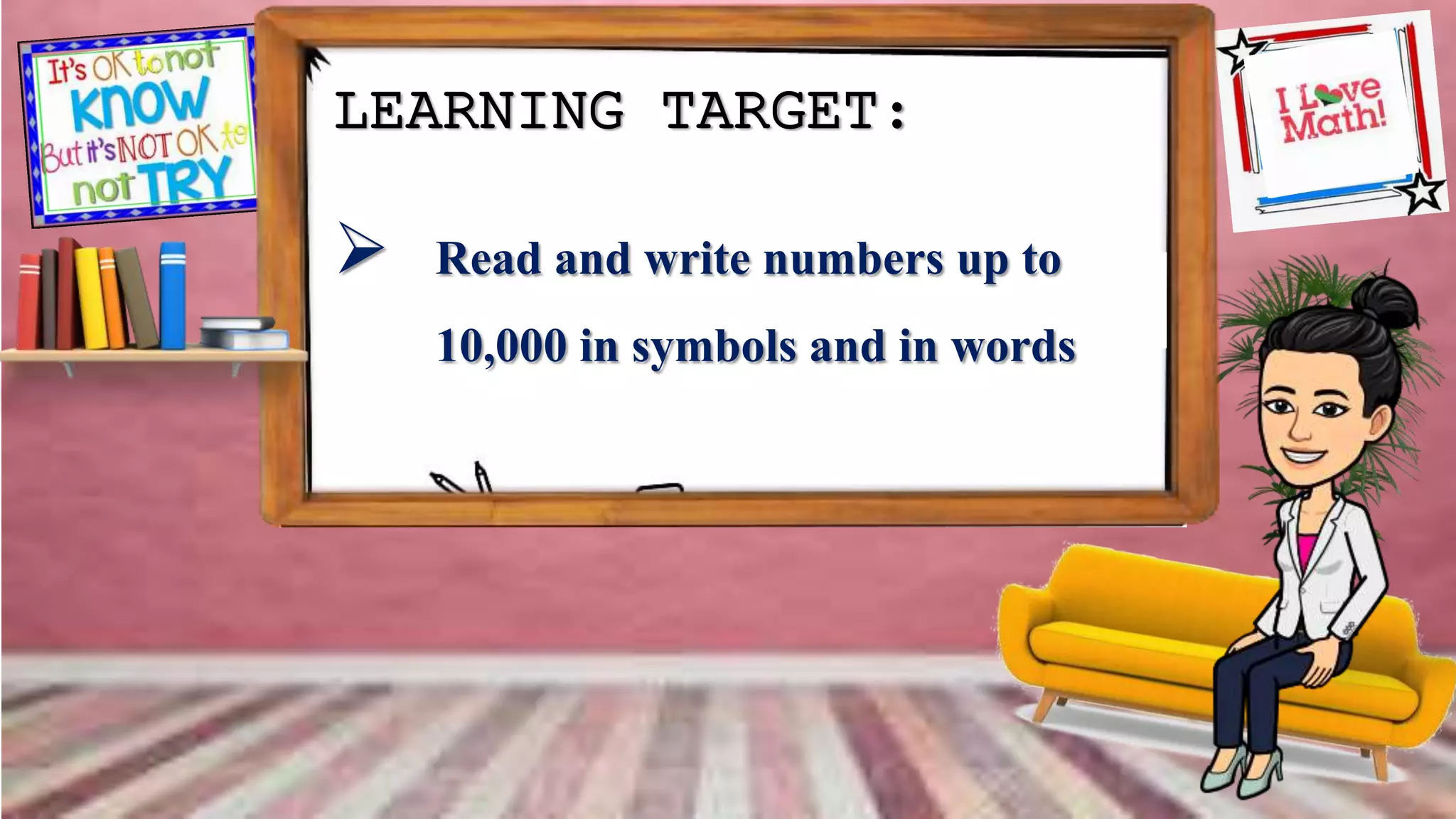 Reading and Writing Numbers up to 10 000 (Math 3) | PPTX