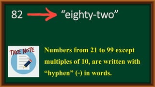 Reading and Writing Numbers up to 10 000 (Math 3) | PPTX
