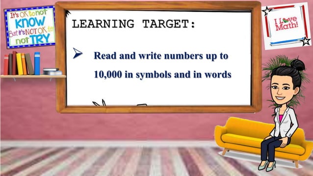 Reading and Writing Numbers up to 10 000 (Math 3) | PPTX