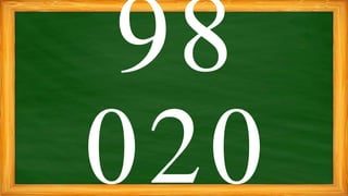 Reading and Writing Numbers up to 10 000 (Math 3) | PPTX