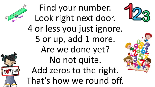 Rounding Numbers (Math 3) | PPTX