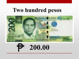 Math 3 Philippine Money | PPTX