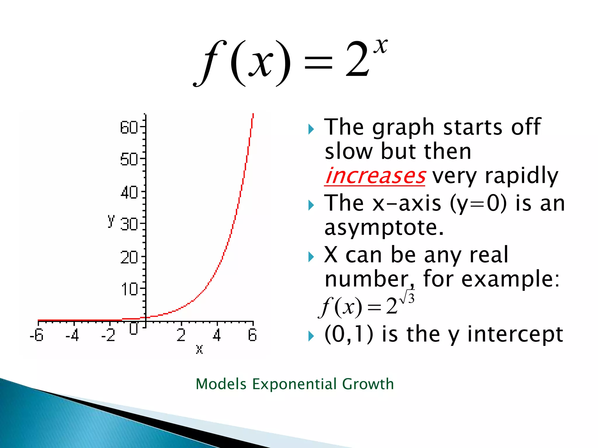 Math 3 exponential functions | PPTX | Physics | Science