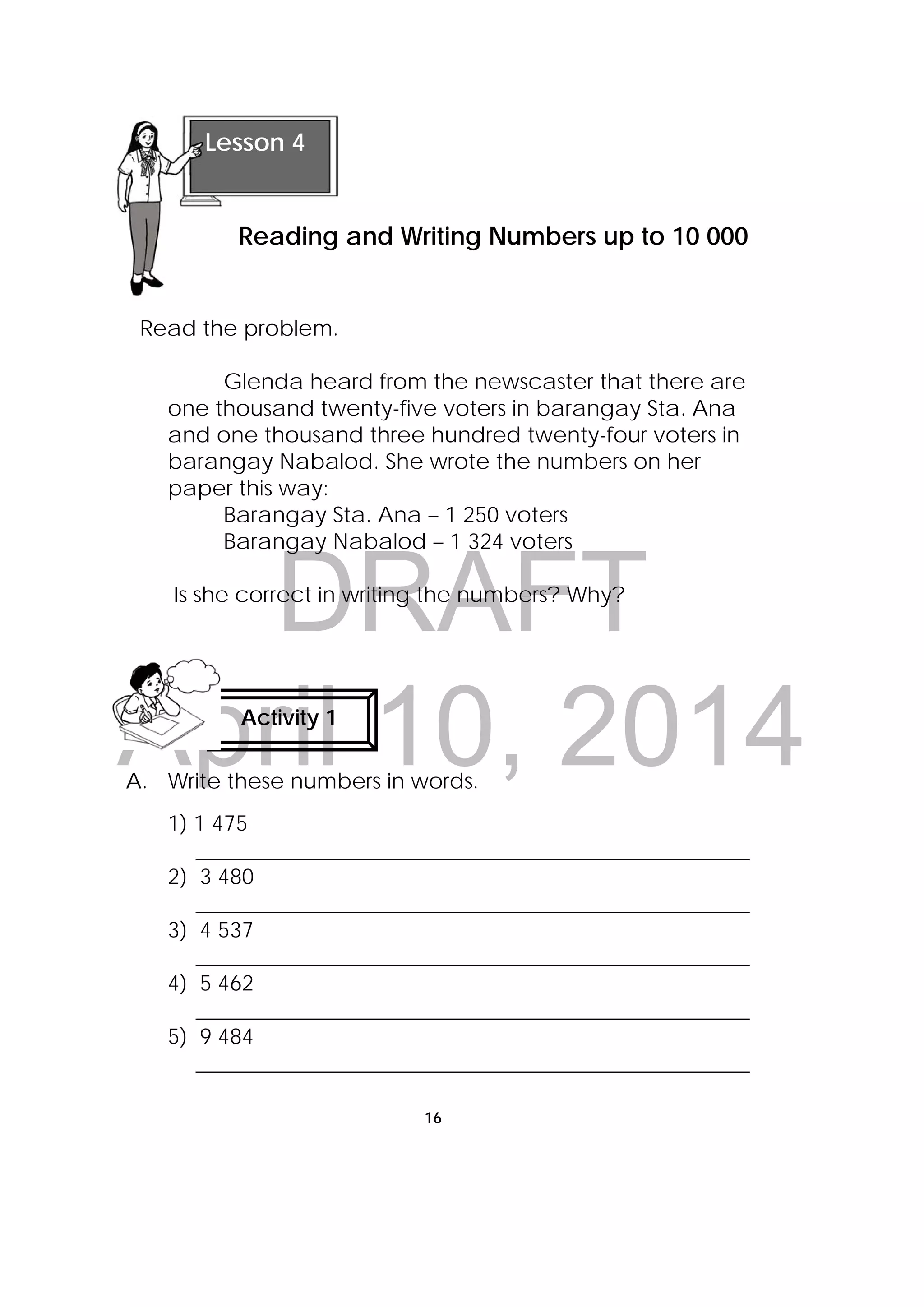 Grade 3 Math Learners Module | PDF