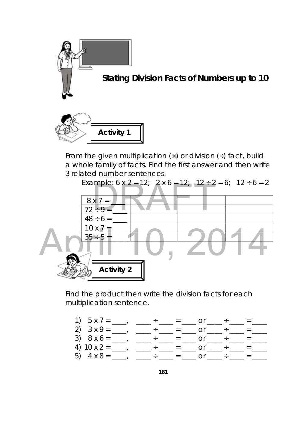 Grade 3 Math Learners Module
