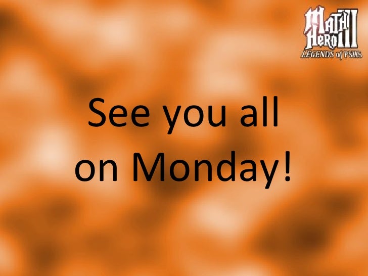 Math 3 Student Orientation Presentation