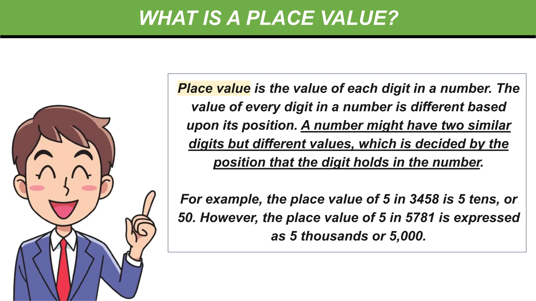 MATH 3 PLACE VALUE | PPTX