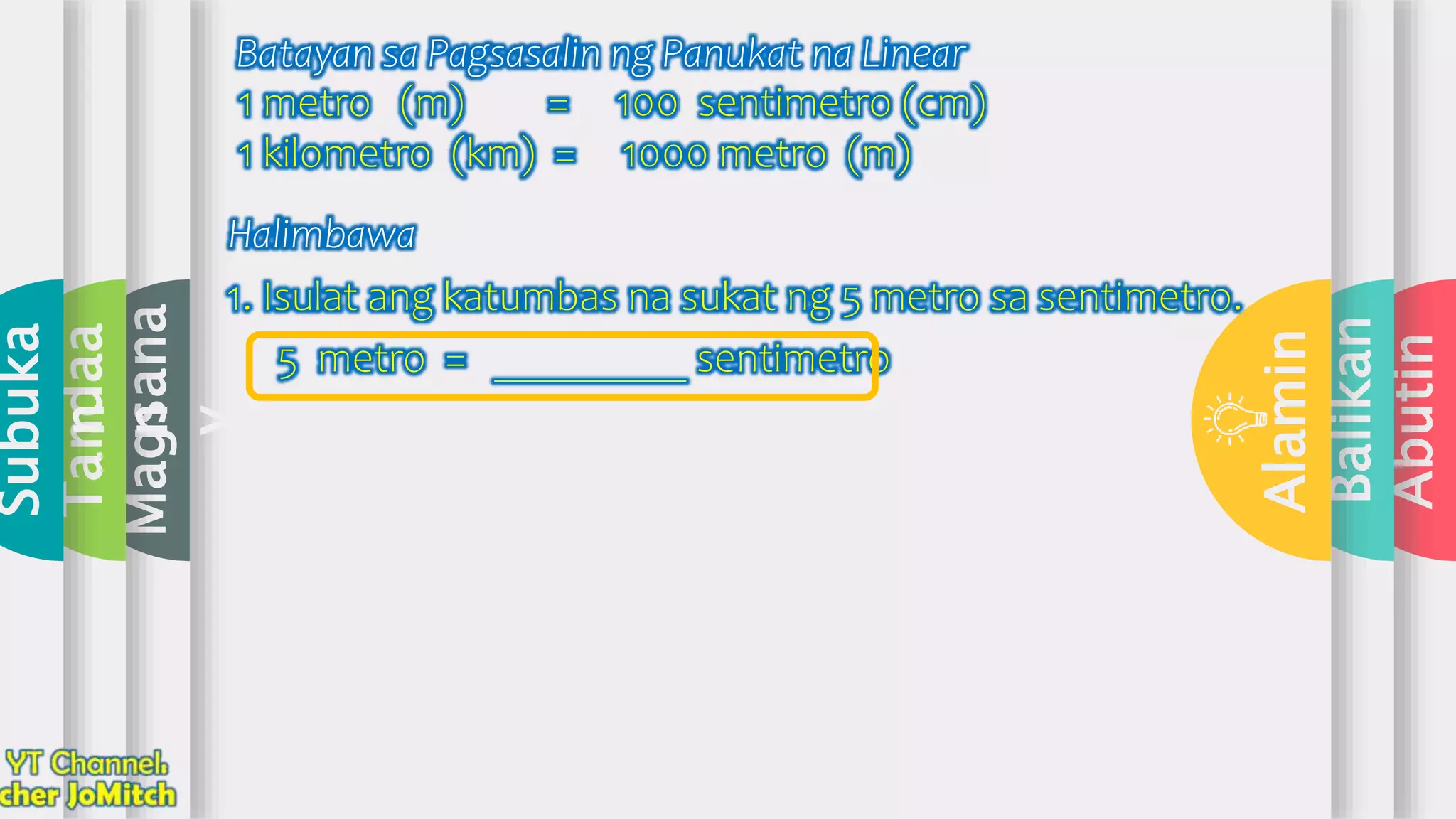 MATH 3 QUARTER 4 WEEK 3 - PAGSASALIN NG MGA PANUKAT NA LINEAR,TIMBANG AT DAMI T.pptx