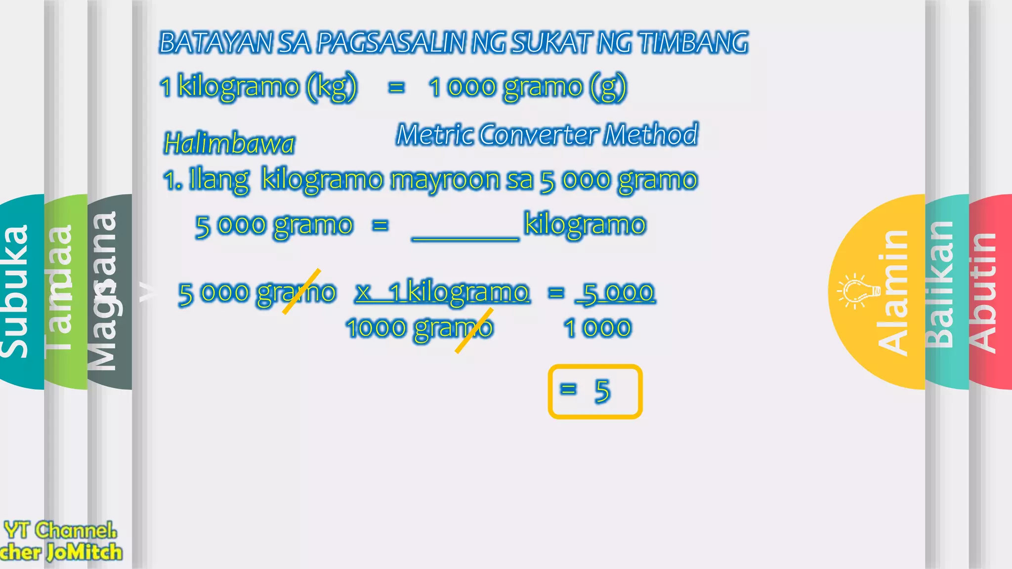 MATH 3 QUARTER 4 WEEK 3 - PAGSASALIN NG MGA PANUKAT NA LINEAR,TIMBANG AT DAMI T.pptx