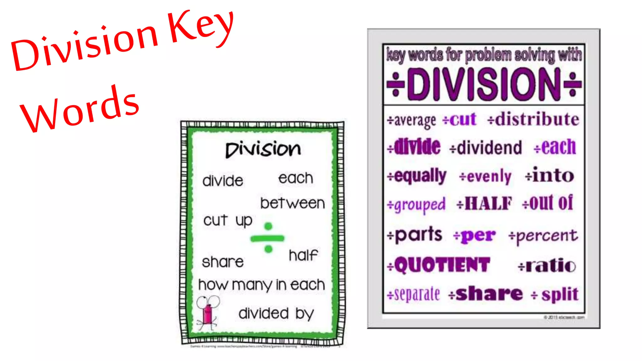 Division (Math 4) | PPTX | Food & Drink