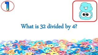 Division with Remainder (Math 4) | PPTX