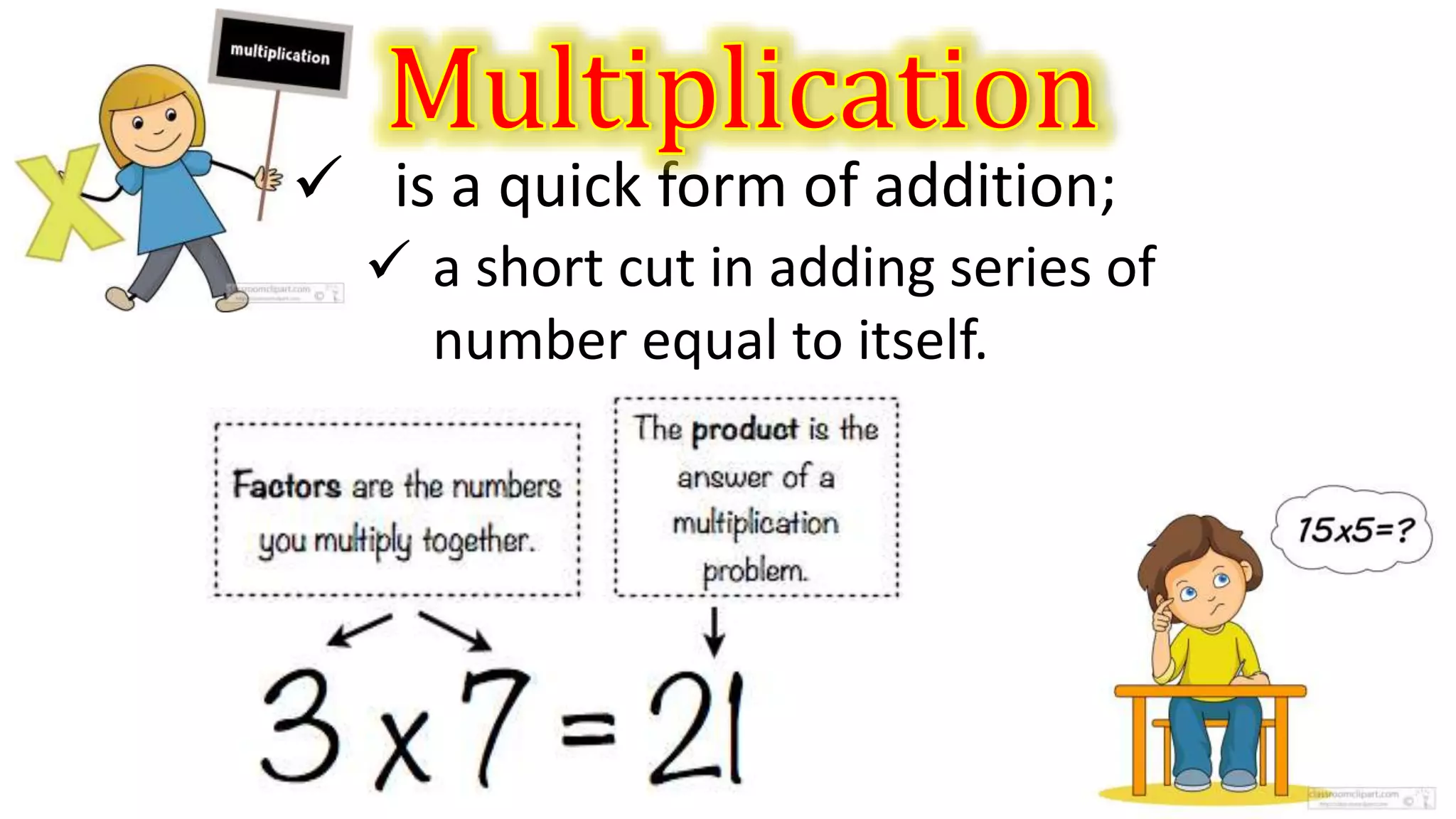 Multiplying 3 by 2 digit Without Regrouping | PPTX