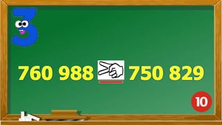 Ordering and Comparing Numbers (Math 4) | PPTX