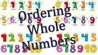 Ordering and Comparing Numbers (Math 4) | PPTX