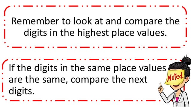 Ordering and Comparing Numbers (Math 4) | PPTX