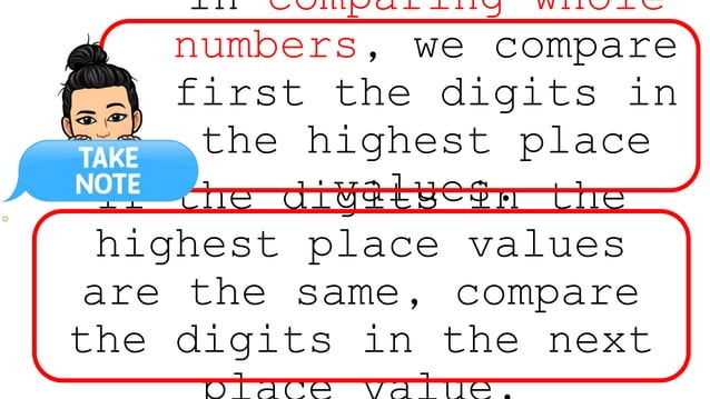 Ordering and Comparing Numbers (Math 4) | PPTX