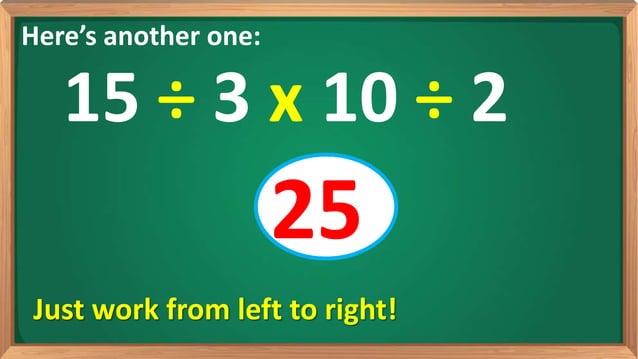 Order of Operations (MDAS Rules) Math 4 | PPTX