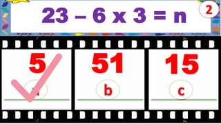 Order of Operations (MDAS Rules) Math 4 | PPTX