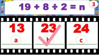 Order of Operations (MDAS Rules) Math 4 | PPTX