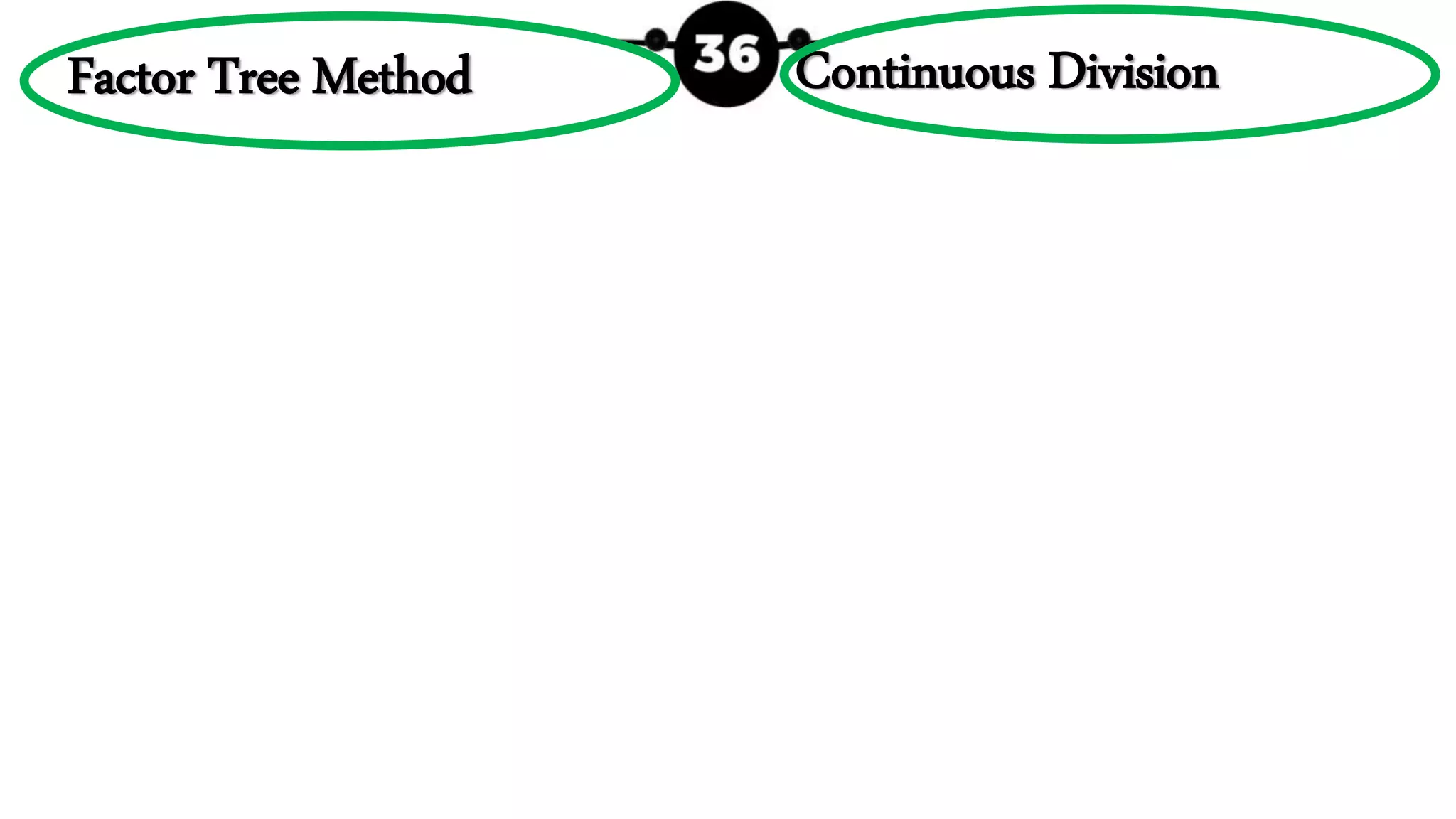 Prime Factorization (Math 4) | PPTX