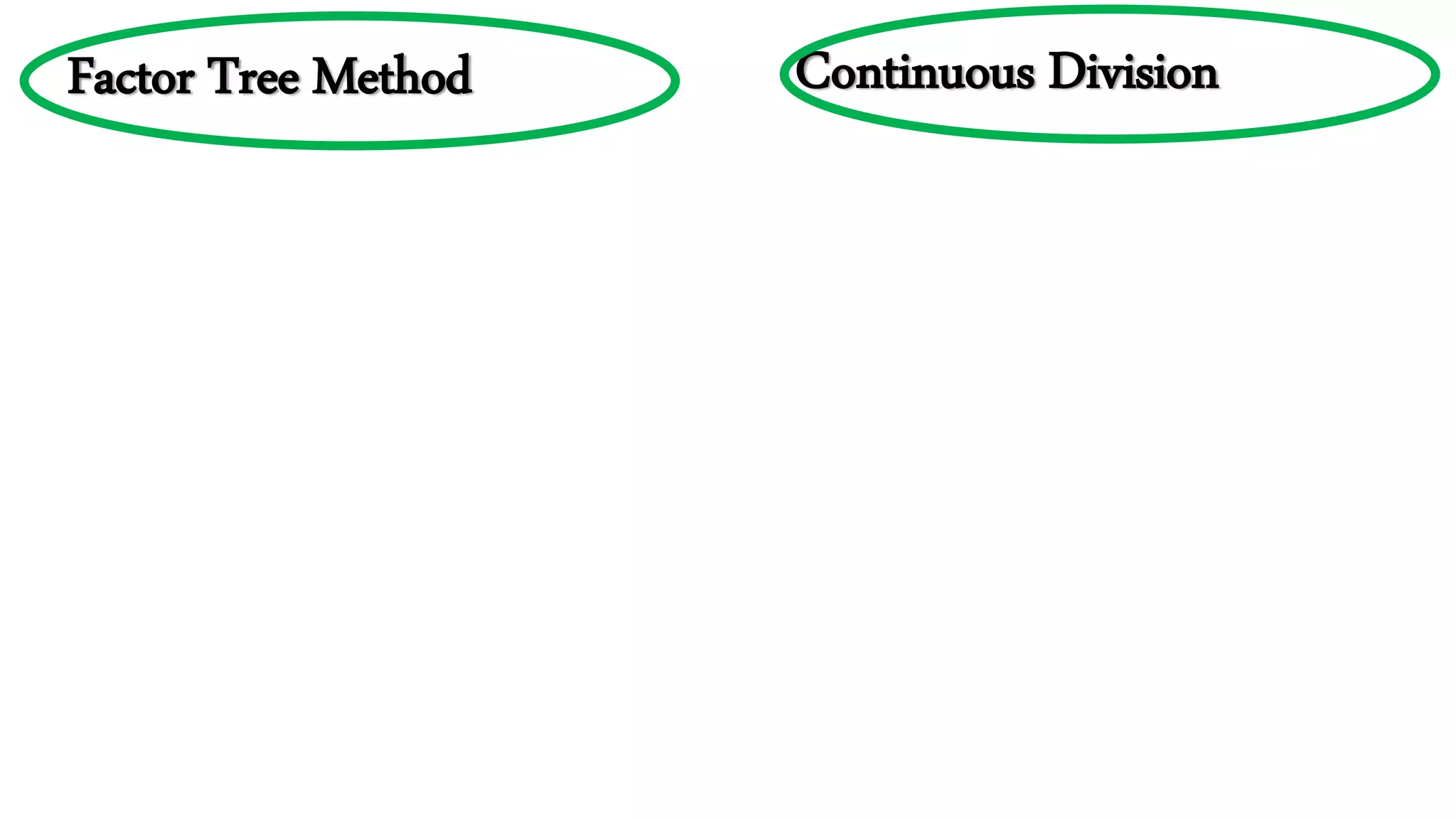 Prime Factorization (Math 4) | PPTX