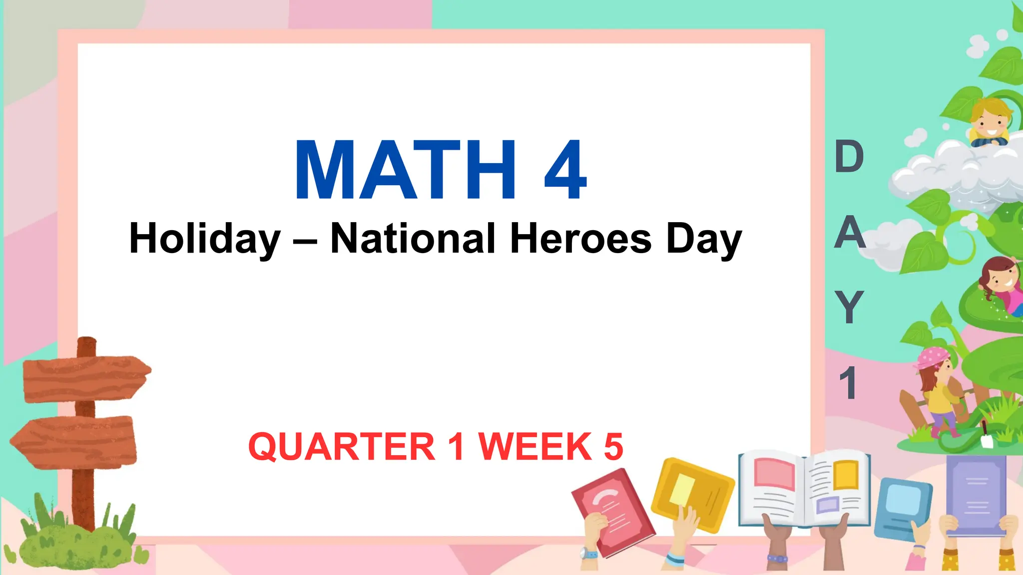 MATH4-Quarter 1 week 5, powerpoint presentation | PPT