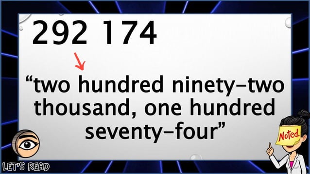 Reading and Writing Numbers (Math 4) | PPTX