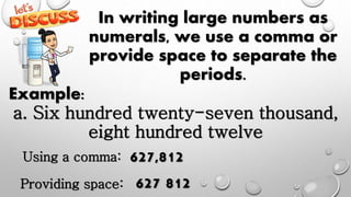 Reading and Writing Numbers (Math 4) | PPTX