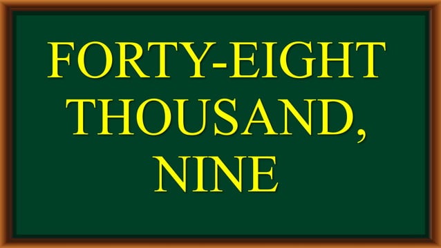 Reading and Writing Numbers (Math 4) | PPTX