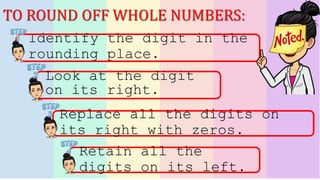 Rounding Numbers (Math 4) | PPTX