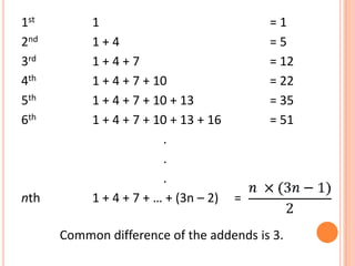 Chapter 3: Figurate Numbers | PPTX