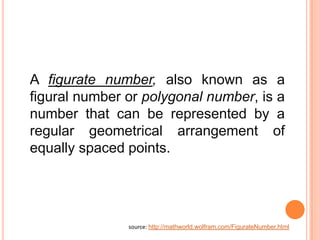 Chapter 3: Figurate Numbers | PPTX