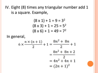 Chapter 3: Figurate Numbers | PPTX