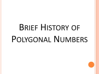 Chapter 3: Figurate Numbers | PPTX