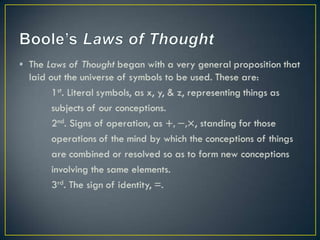 logic and set theory | PPTX