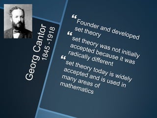 logic and set theory | PPTX